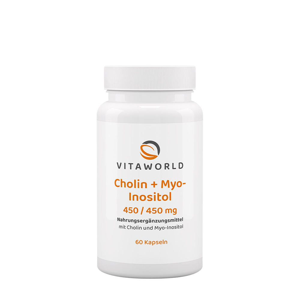 Choline + Inositol 450/450 mg (60 Capsules) - Vitamin360 Dis